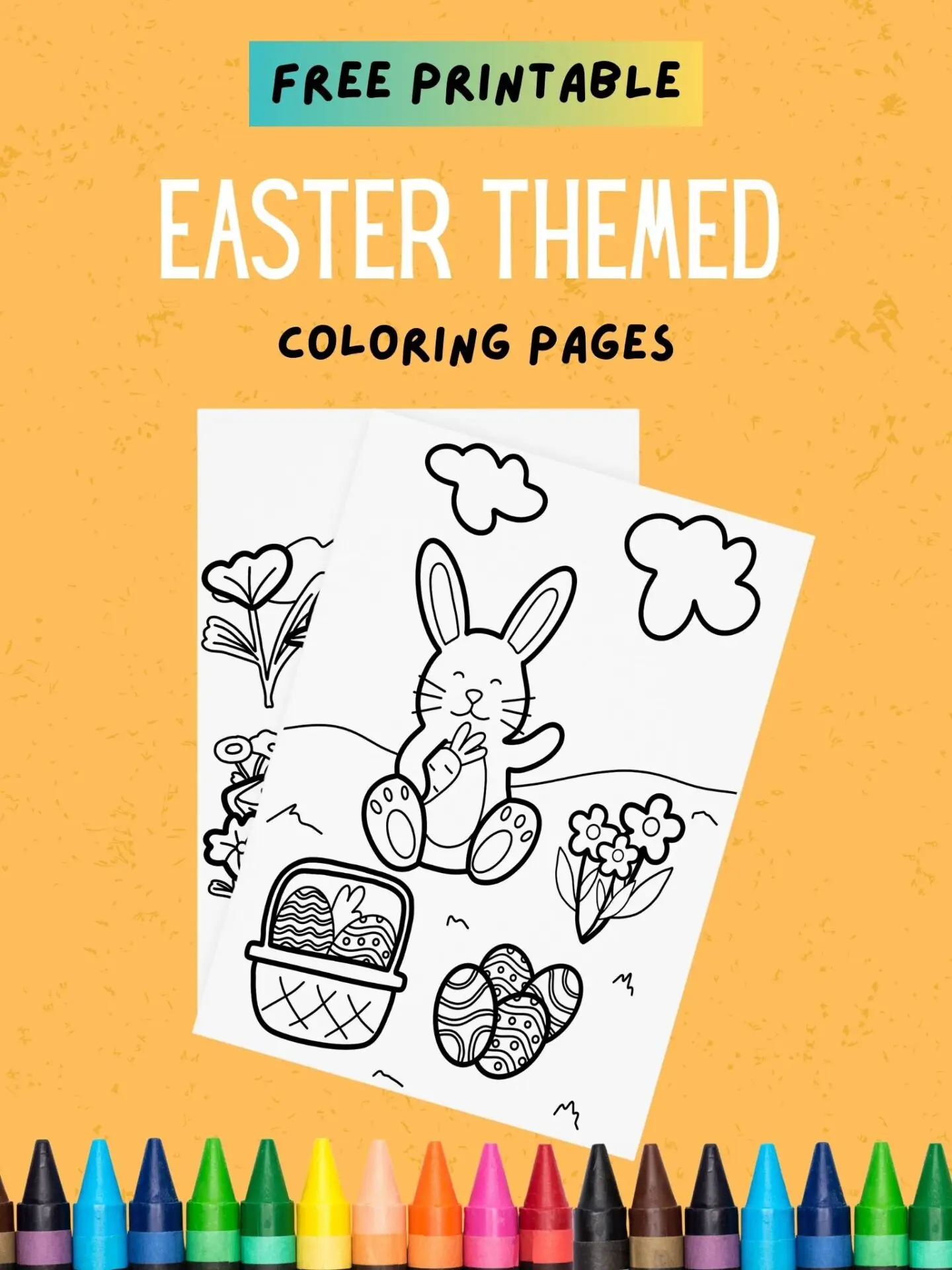 Free Easter Coloring Pages For Kids - Printables - Effie and Gianni